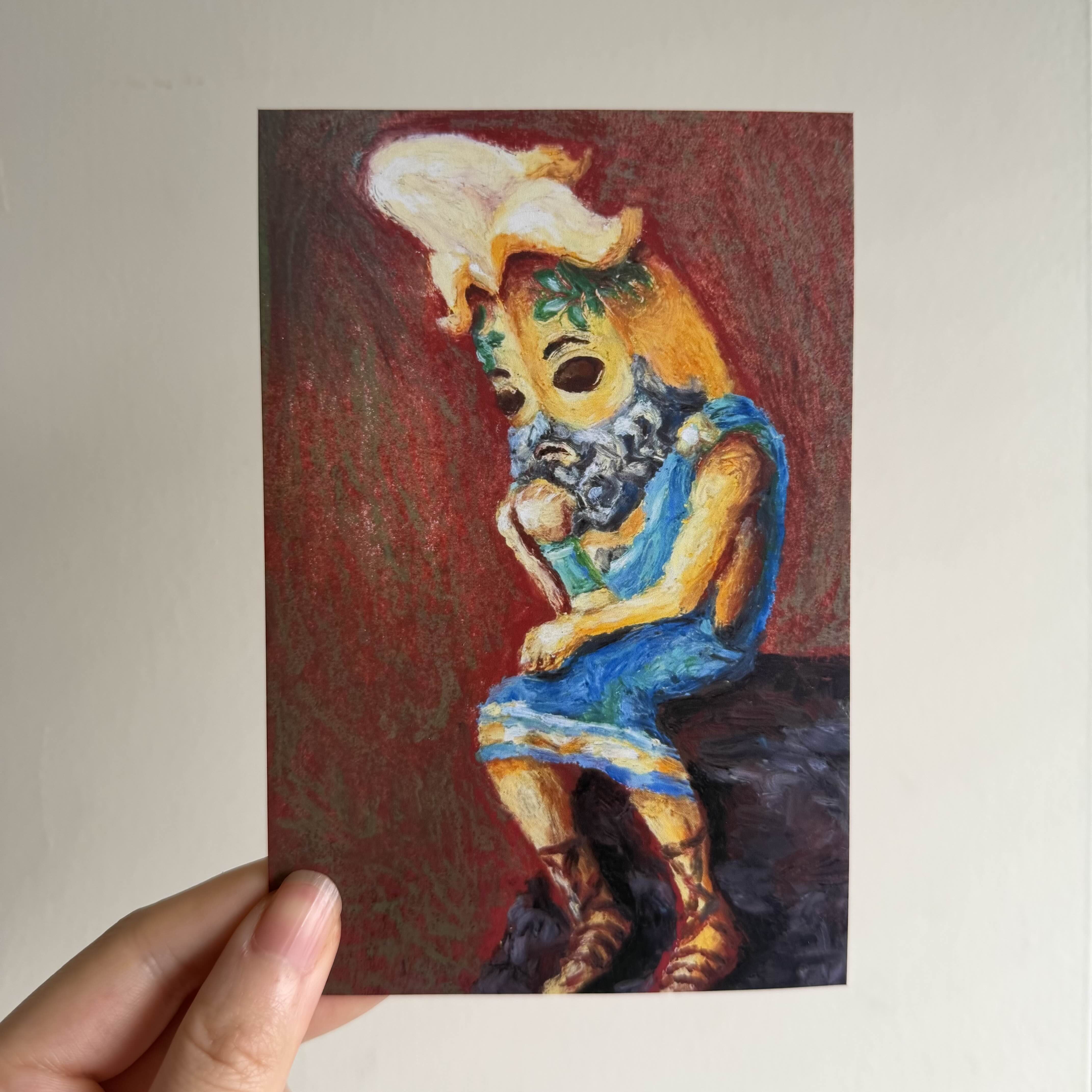 The Thinker Print – soup girl studio